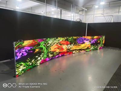 China 3.91mm 4K Outdoor Rental LED Display Curve Cabinet 500x500 500x1000mm for sale