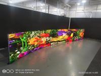 China Type F P3.91 4K 3840Hz Indoor Rental LED Panel 500x1000mm Curve Cabinet for sale