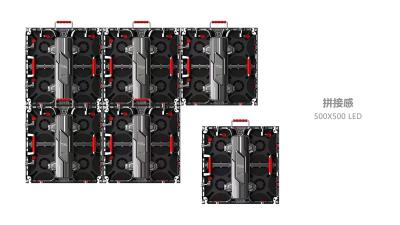 China P3.91 Pitch Outdoor Rental LED Screen 4K 3840Hz Type K 500x500 Cabinet for sale