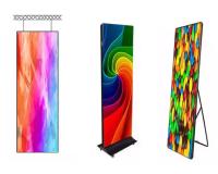 China AC110V/220V LED Poster Display with 1.5mm/1.9mm/2.5mm/2mm 14bit Gray Scale IP40 for sale