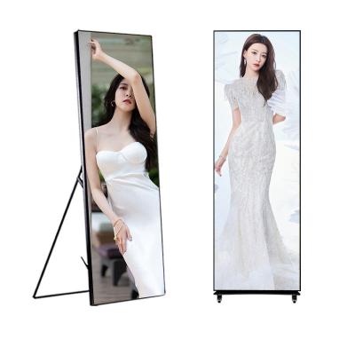 China P2.5 LED Poster Display With AC110V/220V Input Voltage Size 640*1920mm 200W Energy Saving for sale