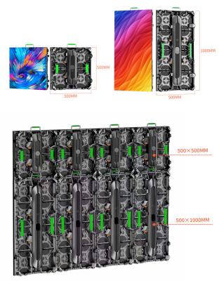 China 5000nits P3.91 Stage Rental LED Display 3840Hz Novastar/Linsn/Colorlight Control for sale