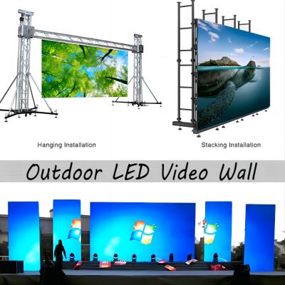 China SMD1921 P3.91 Stage Rental LED Display Panel Cabinet 500x500 / 500x1000 for sale