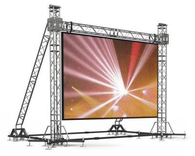 China P3.91 Refresh Rate 3840hz Rental Outdoor Led Display 5500 Nits for sale
