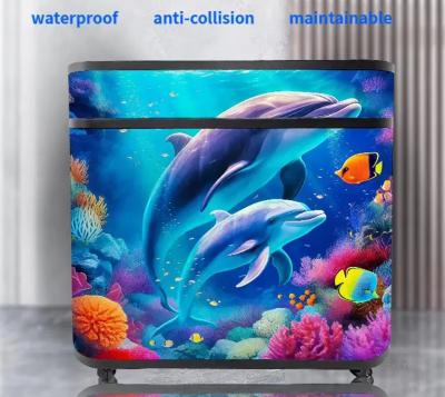China DJ Booth Front LED Video Desk with GOB LED Display Flight Case Pack P1.86 P2 P2.5 for sale