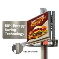 China P10 Outdoor Fixed LED Display IP65 Waterproof Aluminum Cabinet 960x960mm Billboard Screen for sale
