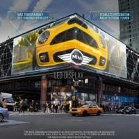 China Transparent Grille LED Display P3.91-7.81 Outdoor See-Through Screen 4500nits IP65 for sale