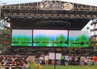 China Front Service P4.81 outdoor LED Big Display 6500cd/sqm Jumbotron Screen For Stage Fast Lock Design for sale