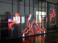 China High Refresh Rate P3.91-7.82 glass advertising led display screenFor Retail Stores for sale