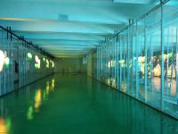 China Lightweight Shopping Mall P3.91-7.82 LED Display transparent led screen 1000*1000mm Cabinet for sale