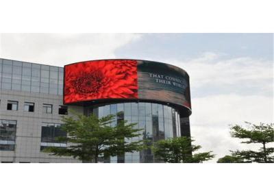 China SMD3-in-1 P10 1/2 Scan 7000mcd Outdoor LED Advertising Screen for sale