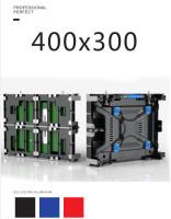 China SMD1010 400cd/sqm Indoor Fixed LED Display P1.25 400x300mm AVOE for sale