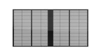 China High Brightness Glass Wall Led Display , P7.82x7.82mm Clear Led Screen for sale