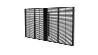 China 1R1G1B transparent led curtain display Transparent Led Screen 5000nits Hanging for sale
