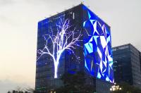 China P3.9 P7.8 200W Transparent Glass LED Display Die Casting Cabinet for sale