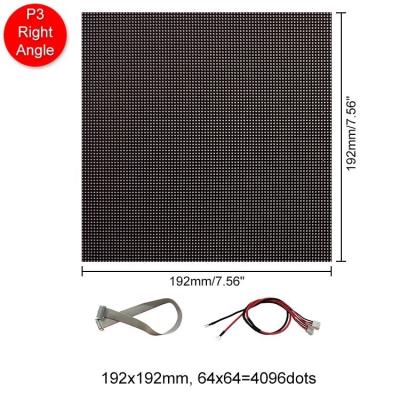 China P3 SMD2121 Fine Pitch LED Display 160 Degree View Angle HD LED Screen for sale