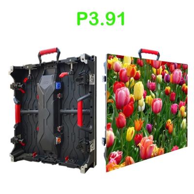 China SMD1921 Outdoor Mobile LED Panel IP30 P3.91 Die Casting Cabinet 500*500 for sale