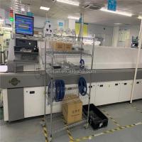 China Factory wholesale Carbon Steel SMT ESD SMD PCB Reel Storage Shelving Rack Trolley Cart for sale