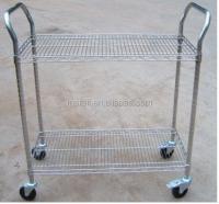 China ESD stainless steel Shelf trolley SMT Reel Storage Trolley SMD Reel Cart for sale