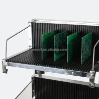 China esd smt reel storage cart hanging basket anti static PCB storage trolley antistatic workshop trolley online for sale