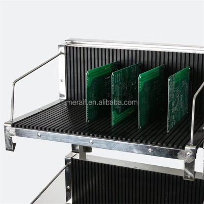 China esd smt reel storage cart hanging basket anti static PCB storage trolley antistatic workshop trolley online for sale