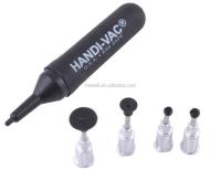China wholesale IC Vacuum Suction Pen HANDI-VAC Tools Black Mini Antistatic ESD Vacuum Pen With 3 Suction Headers IC SMD Pick Up Pen for sale