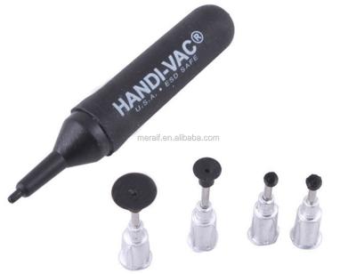 China wholesale IC Vacuum Suction Pen HANDI-VAC Tools Black Mini Antistatic ESD Vacuum Pen With 3 Suction Headers IC SMD Pick Up Pen for sale