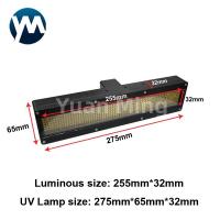 China High Power 1500W UV LED Lamp , 395nm Water Cooling UV LED Curing Lamp for sale