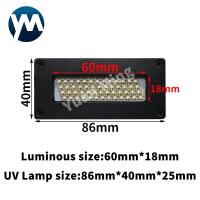 China 60x18mm 150W High Power UV LED Lamp for 365nm 395nm Water Cooling for sale