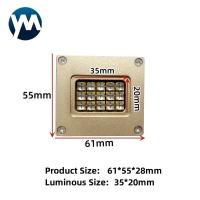 China 150w Led Curing Lamp 385nm 395nm 405nm Water Cooling System for sale