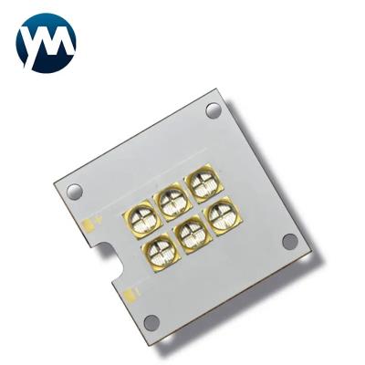 China UV LED Module 60W Lamp Beads Quartz Lens 365nm to 405nm LED UV Curing for sale