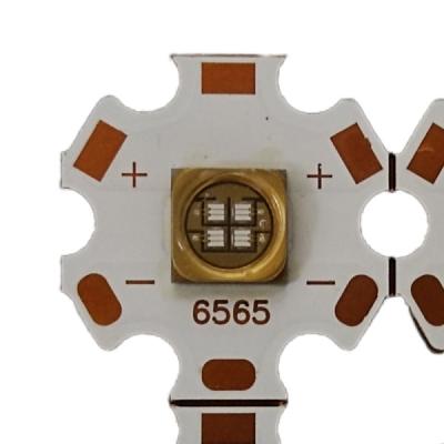 China YM 10W 6565 LG Chip UV LED 365 385 395 405nm UV LED With Plane Quartz Lens Beads Lamp for sale