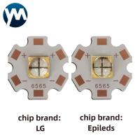 China High Power 20W High Quality 6565 for UV Ink smd quartz LG Epileds uv led chip for sale