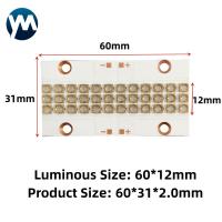 China 100W Led Uv Lamp Print PCB led module light 3535 3W quartz lens lamp beads for sale