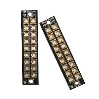 China 50W Custom Led Sign UV 365nm Curing Module 3535 SMD 120 Degree Uv Ink Drying System for sale