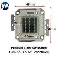 China 405nm UV Led Module 3D Printer uva Curing COB 30W 60W 90W 365nm 395nm lampara for sale
