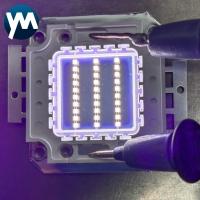 China 405nm UV Led Module 3D Printer uva Curing COB 30W 60W 90W 365nm 395nm lampara for sale