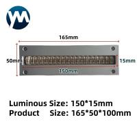 China 200W Factory Customized flexo uv Air Cooled flatbed 395nm uv ink drying system for sale