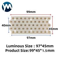 China 150W High Quality UVA LED Board for 395nm with Copper Plate Uv Led Chip 3D Printer for sale