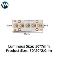 China 50W UV LED 365nm 395nm PCB Uv Led Lamp for Uv Dryer Uv Led Curing light uv led 3d printer for sale