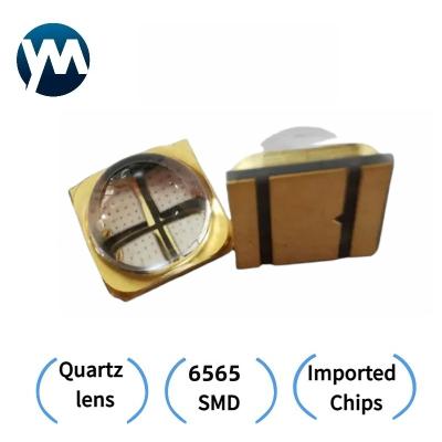 China Smd 10W Car Paint Inspection Light Uv Led 395nm 6565 UV Led Digital Printing Machines Lamp Chip LED Uva Curing for sale