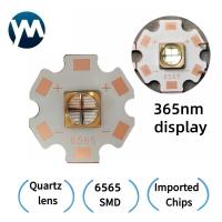 China Smd 10W Uv Spot Curing System Light Uv Led 365nm 395nm 6565 UV Led Digital Printing Machines Lamp Chip LED Uva Curing for sale