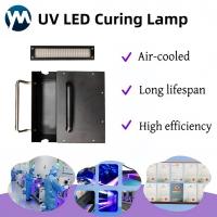 China Industrial 350W 395nm Air Cooling UV LED Curing Lamp Portable Hand-held for Flatbed UV Printer Ink Curing Replacement Part for sale