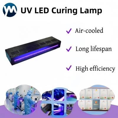 China 395nm UV LED Curing Lamp 150W Air Cooling Portable UV Curing Light for Screen Printing and Gluing Industrial Usering for sale