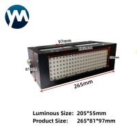 China China Factory Custom Portable Handle 350W UV LED Curing Lamp Air Cooled Flatbed UV Curing 395nm for Printing and Gluing for sale