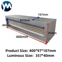 China 1600W High Power Air Cooled UV LED Curing Lamp Industrial UV Light System Aluminum Alloy for screen print exposure for sale