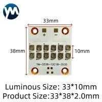 China 36W 405nm UV Led Module 3D Printer with Copper Plate for Uv Led Chip Uv Printer Lamp for sale