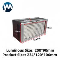 China Factory Custom 600W UV LED Curing Lamp 395nm High Power Air Cooling for UV Printing Glue plastic bottle for sale