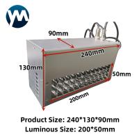 China YM 100W 365NM LED UV Curing Lamp Portable for Industry Use Fast Dry Ink Varnish Adhesive 3D Printing PCB Board for sale