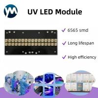 China 320W UV LED 6565 Light Module 395nm Curing Lamp with Import Chip Quartz Lens for Industrial Plastic PVC Bottle Printing for sale